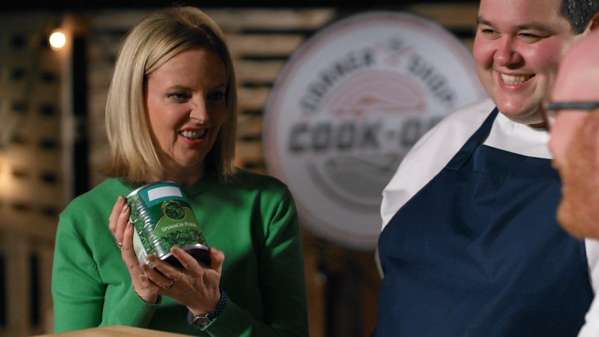 BBC Scotland - Corner Shop Cook-Off, Series 1, Episode 1, Spinach cake