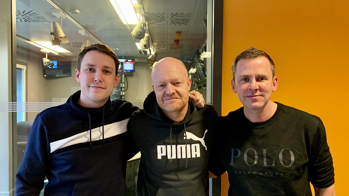 BBC Radio 5 Live - Scott Mills and Chris Stark, Jake Wood