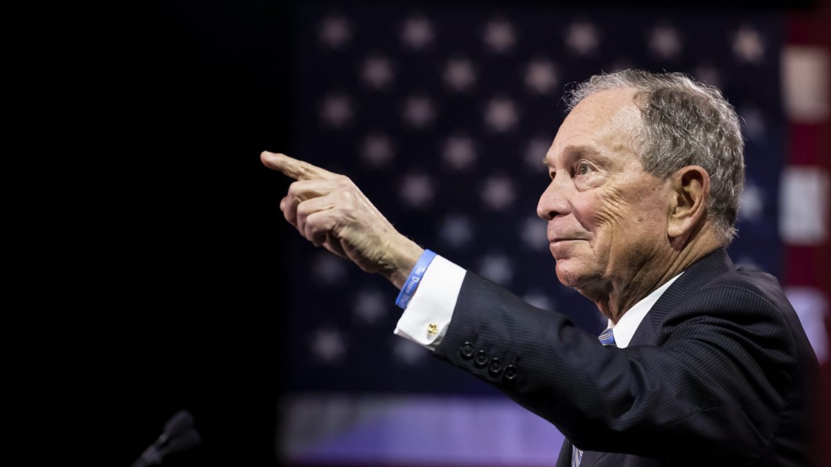 BBC News - Big Boss Interview, Michael Bloomberg's first Democratic debate