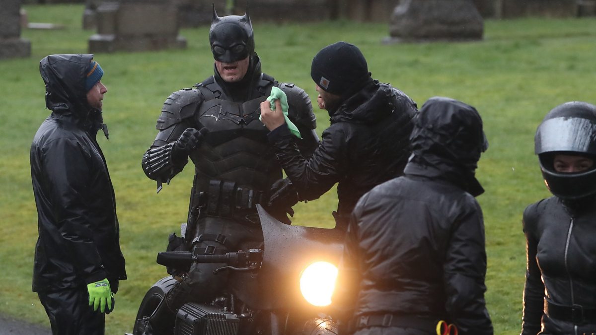 BBC News - Scotland, The Batman begins filming in Glasgow city centre
