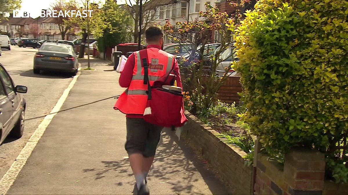 BBC One - Breakfast, Meet the postal worker going above and beyond to ...