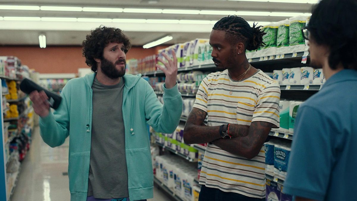 BBC Two - Dave, Series 1, Dave's First, Supermarket shampoo struggle