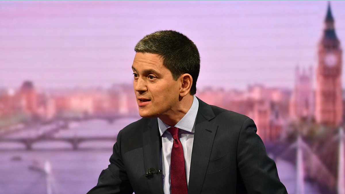 BBC World Service - The Interview, David Miliband: President ...