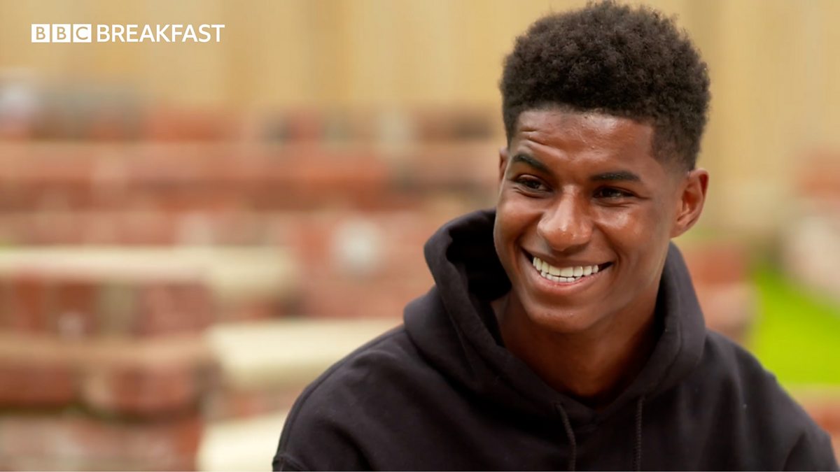 BBC One - Breakfast, Marcus Rashford says he'll continue to fight for ...
