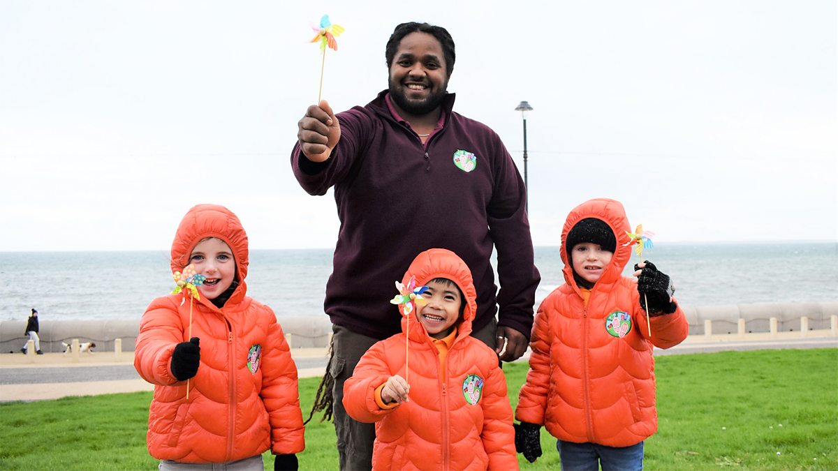CBeebies - Let's Go for a Walk, Series 2, Fire Engines and Pinwheels Walk