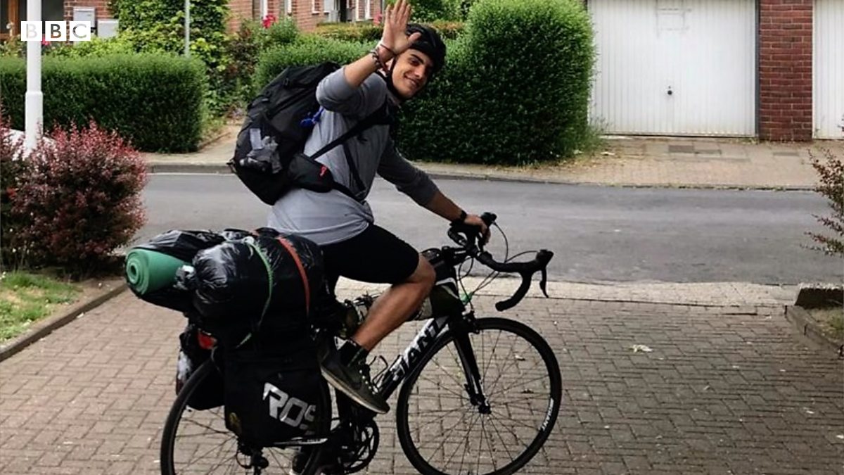BBC One - Breakfast, Kleon cycled 2,000 miles from Aberdeen to Greece ...