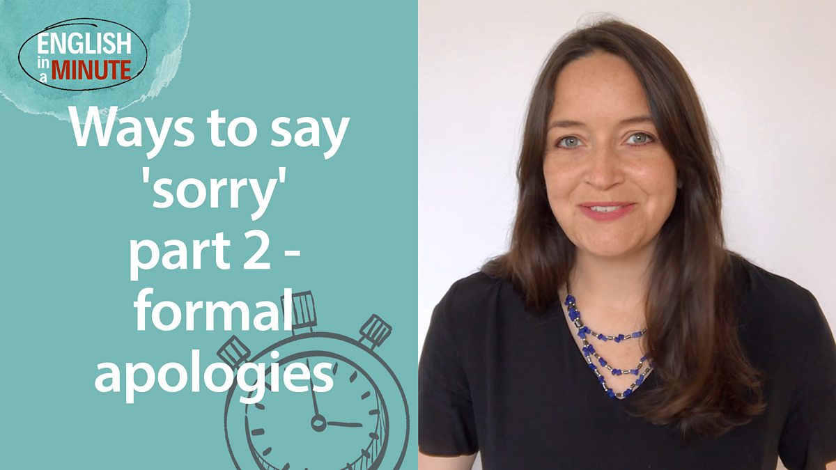 BBC - BBC Learning English, 200821 - English In A Minute - Ways to say ...