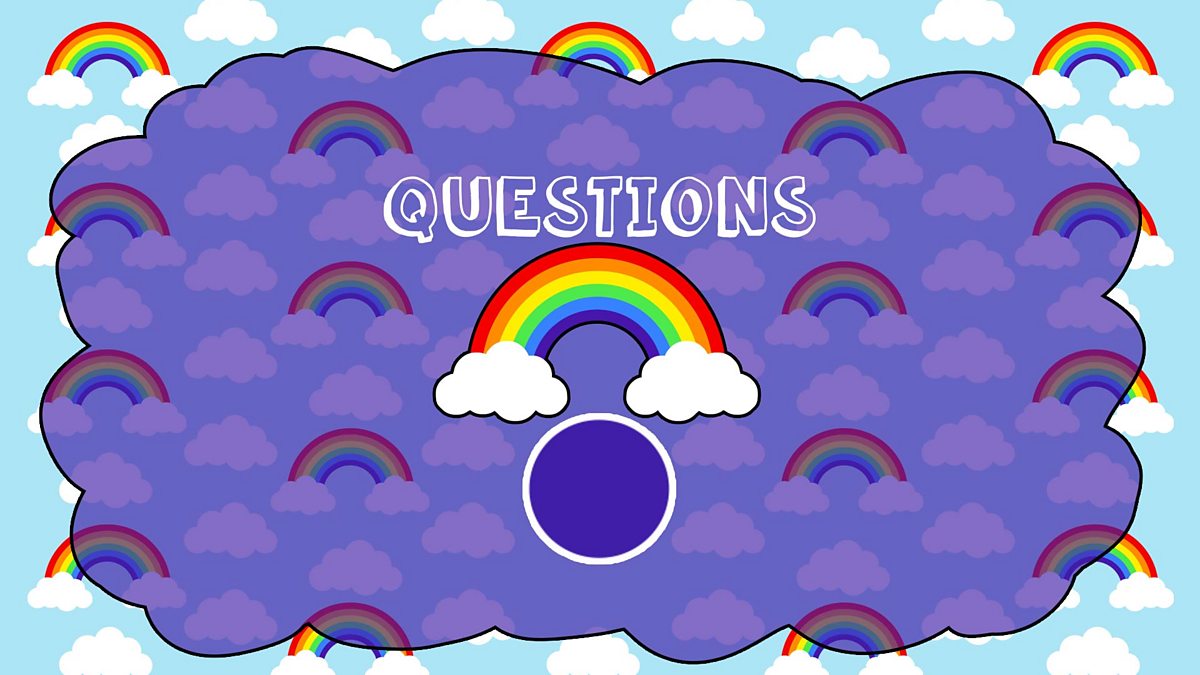 BBC Scotland - Learn at BBC Scotland, Mini Rainbows - indigo questions