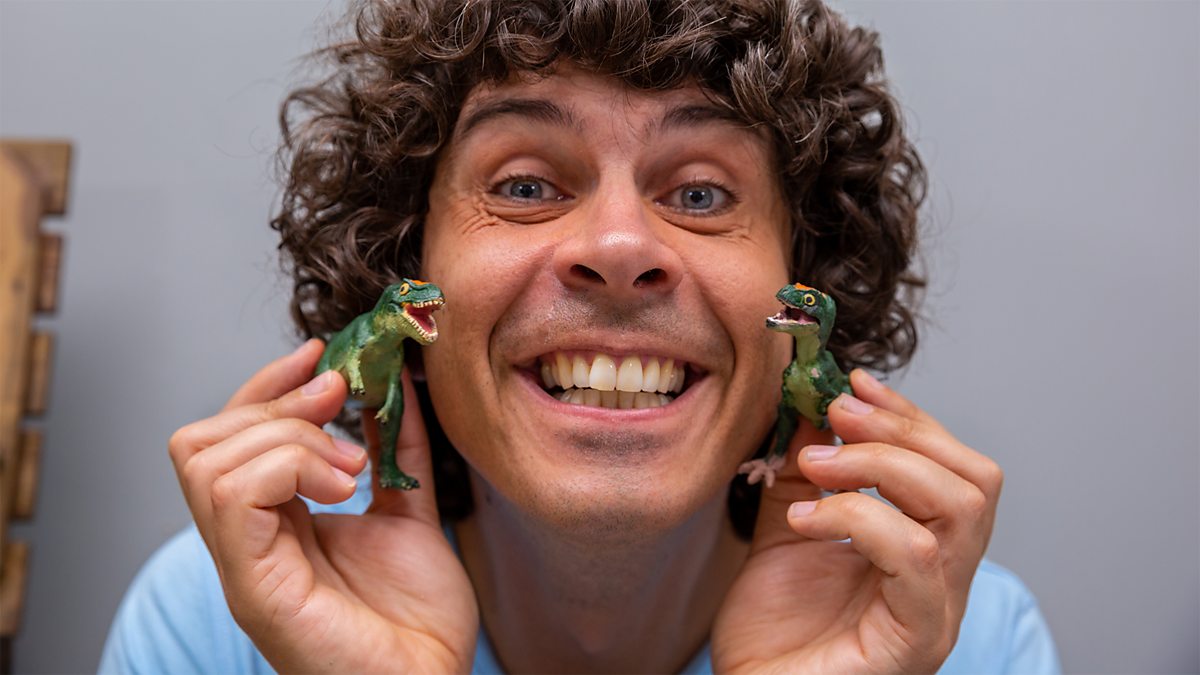 Andy's Dino Toybox - Series 1: 4. Stuck in the Mud - BBC iPlayer