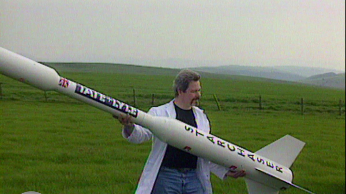 BBC One - Tudur's TV Flashback, Series 2, Science, Rocketman