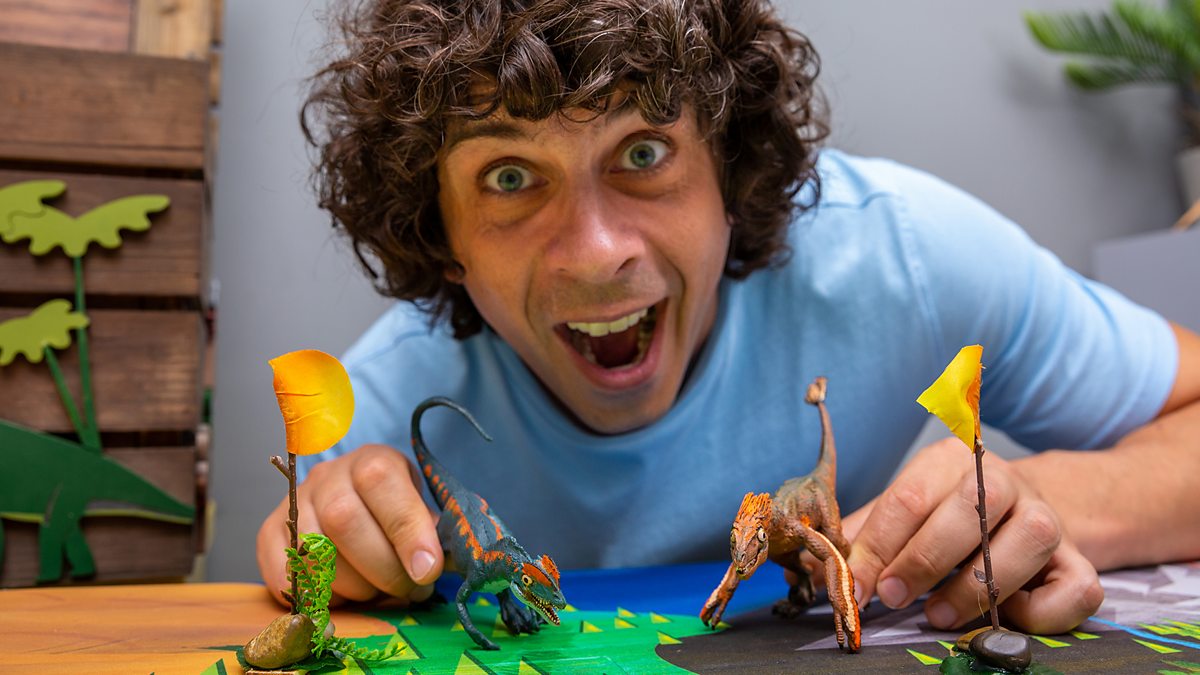 Andy's Dino Toybox - Series 1: 10. Dino Racing - BBC iPlayer