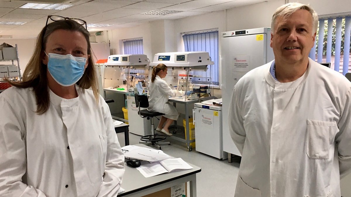 BBC Radio 4 - World at One, Inside a coronavirus testing lab