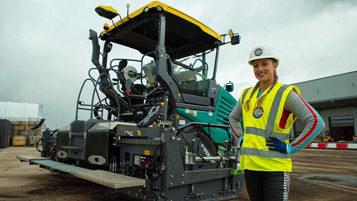Graces Amazing Machines - Series 2: 4. Road Making Machines - BBC iPlayer