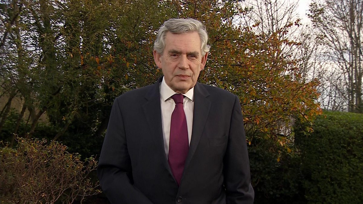 BBC One - The Andrew Marr Show, 15/11/2020, Gordon Brown: 'Not the ...