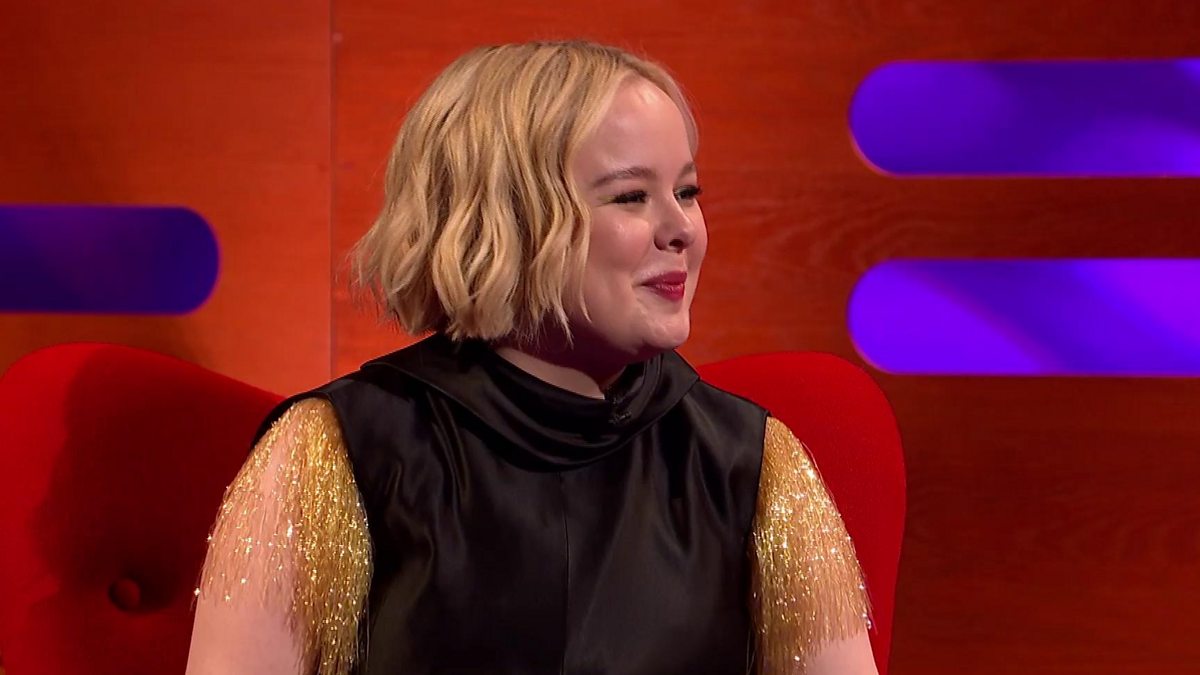 BBC One - The Graham Norton Show, Series 28, Episode 10, Nicola Coughlan's uncanny impression of ...