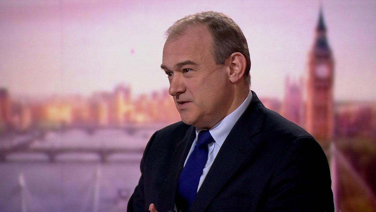 BBC One - The Andrew Marr Show, 17/01/2021, Sir Ed Davey: 'Lib Dems are ...