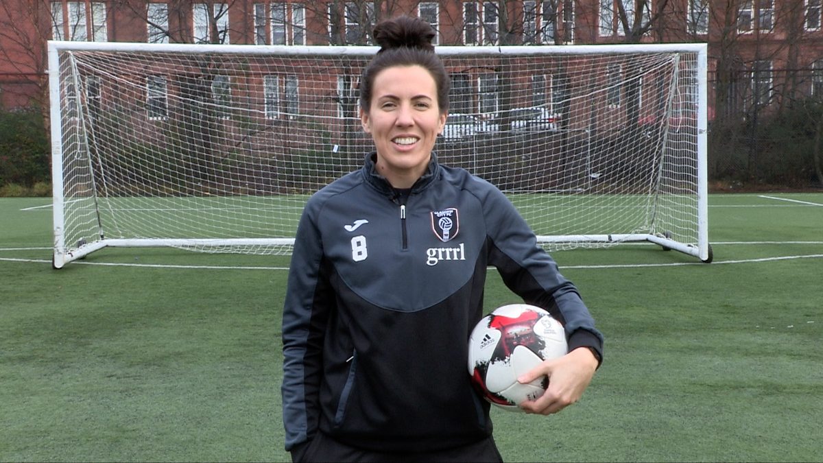 BBC Scotland - The L.A.B Scotland, Football Training with Leanne Crichton