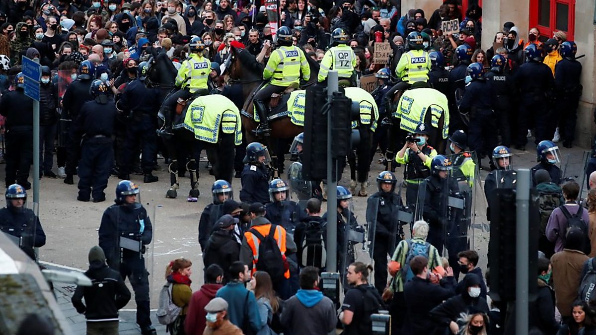 BBC Radio Derby - Devon Daley, 21/03/2021, Campaigners protest Police ...