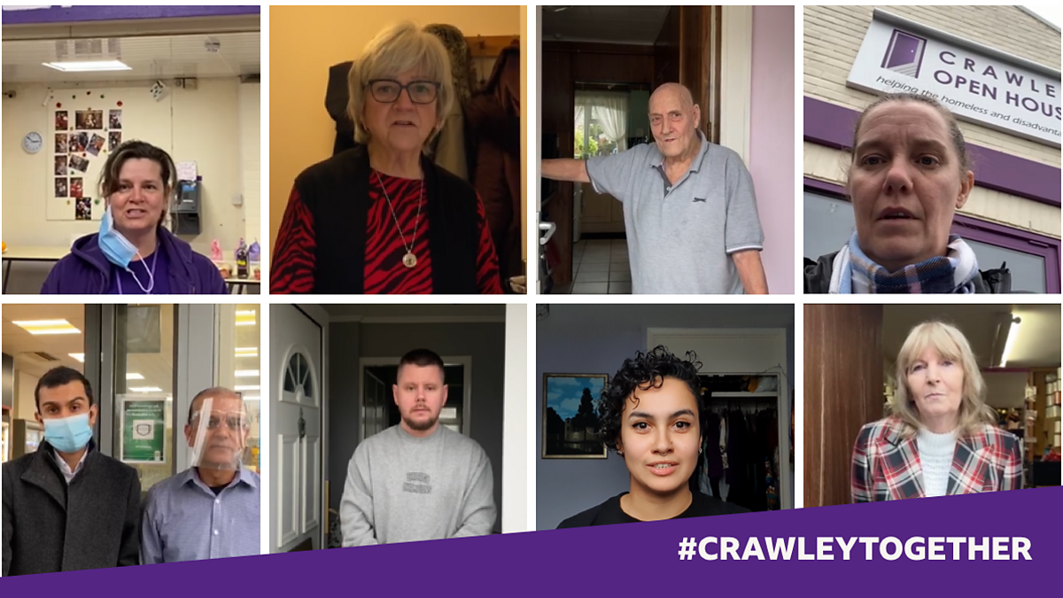 BBC Radio Sussex - Allison Ferns on BBC Radio Sussex, #CrawleyTogether