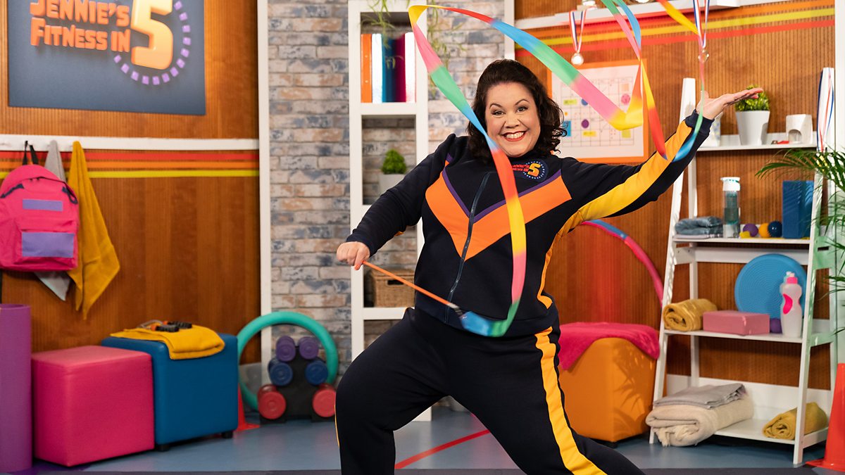 CBBC - Jennie's Fitness in 5, Series 1, Ribbon Dancing