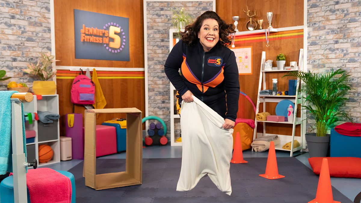 CBBC - Jennie's Fitness in 5, Series 1, Obstacle Course