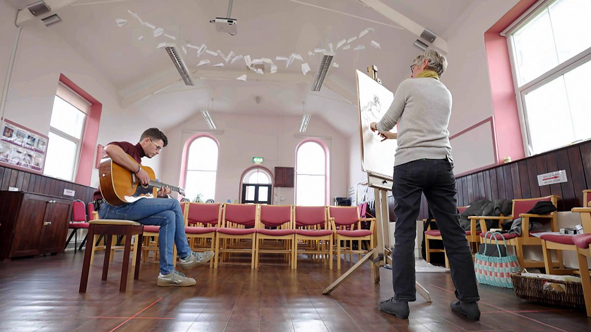 S4C - Cymry ar Gynfas, Cyfres 2, Christine Mills a Osian Huw