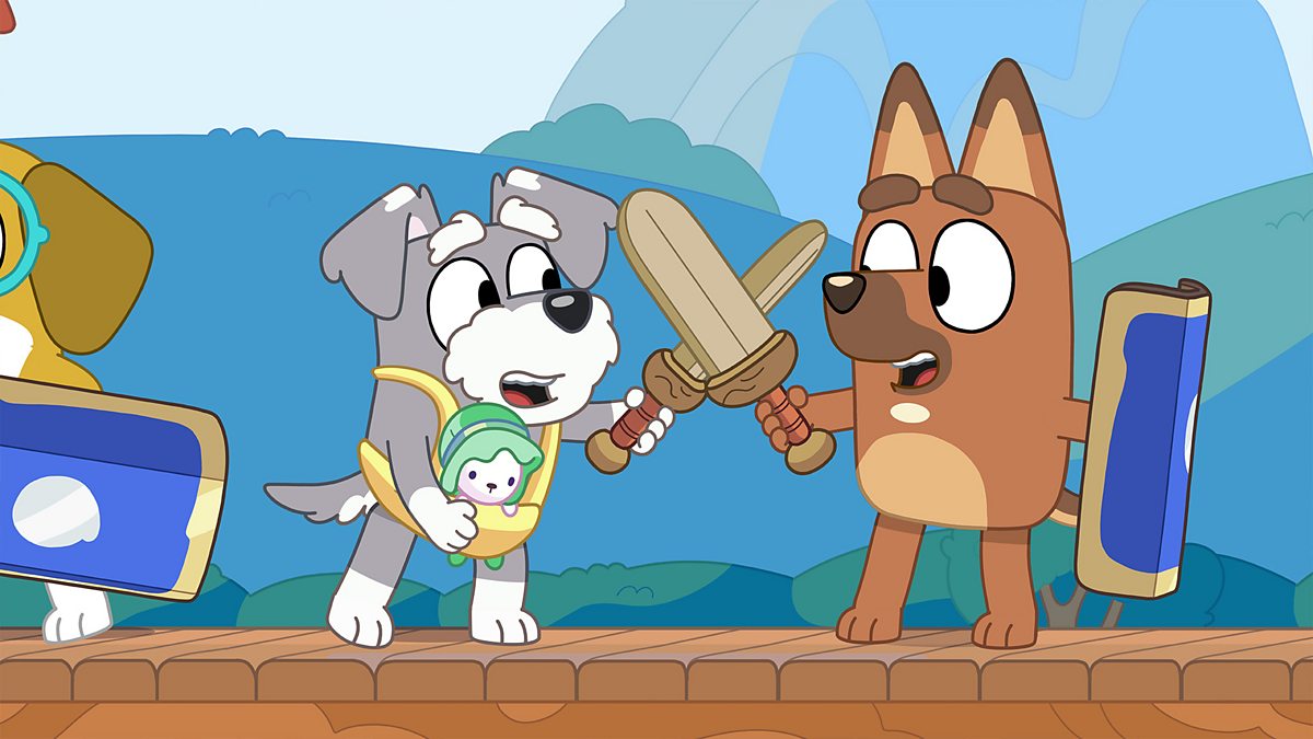 Bluey - Series 1: 41. Mums and Dads - Audio Described - BBC iPlayer