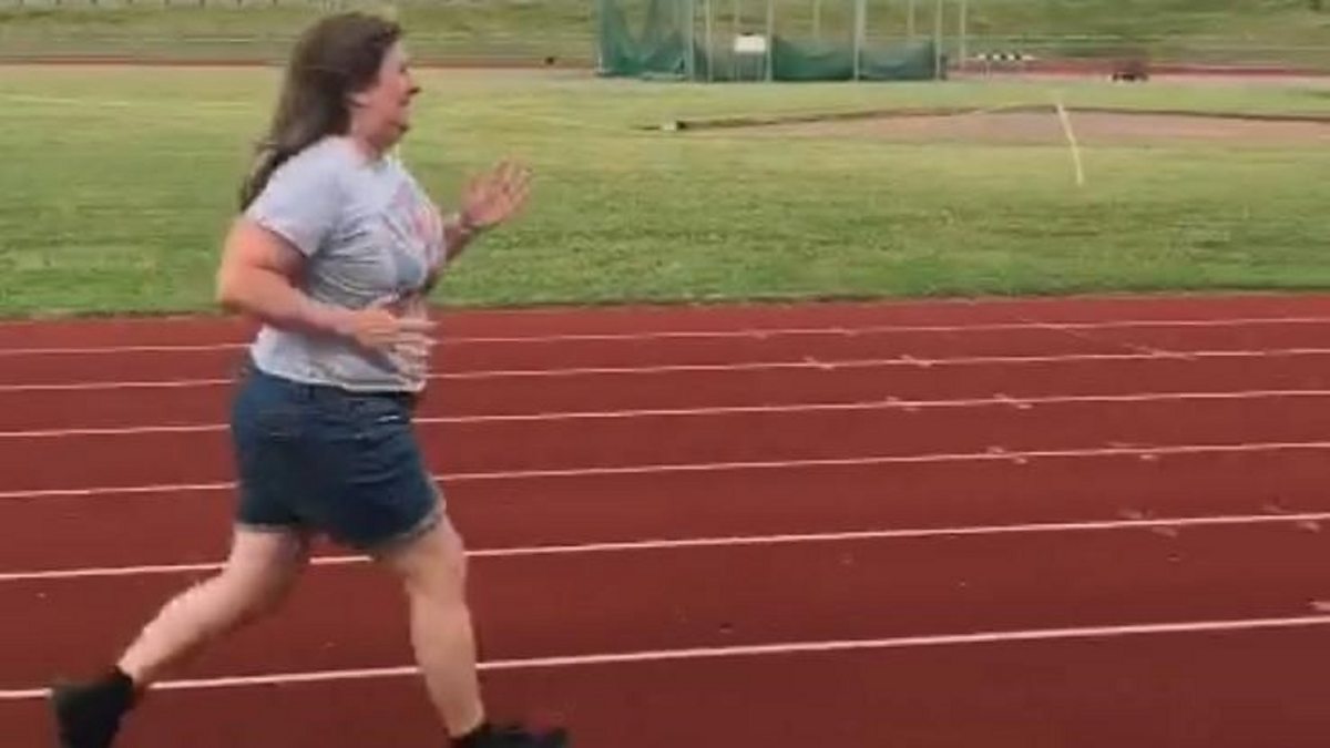 BBC Radio Northampton - Annabel Amos, Usain who?