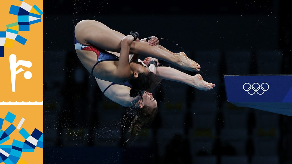 BBC Sport - Olympics, 2020, Diving - Women's Synchronised 10m Platform ...