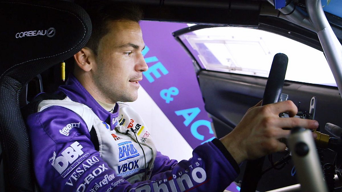 BBC News - Click, Racing to Victory, Aaron Morgan: How hand controls ...