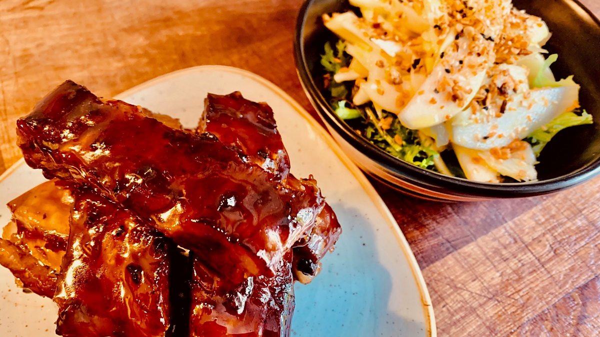 BBC Radio Ulster - Saturday with John Toal - Quince Glazed Pork Ribs