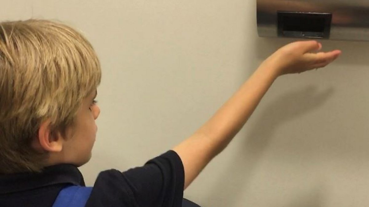 BBC Radio York - Joanita Musisi, 6 year old Zach loves hand dryers.