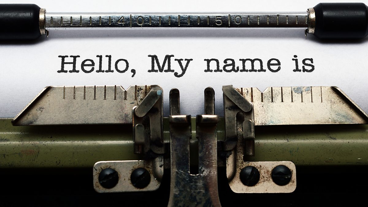 BBC Radio 4 - Radio 4 in Four - When people get your name wrong