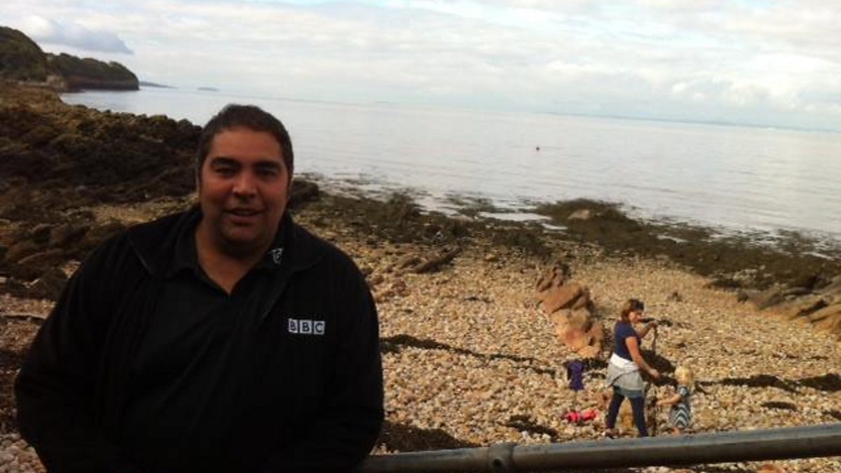 BBC Radio Bristol - Martin Evans, Martin's feature on filming in Clevedon