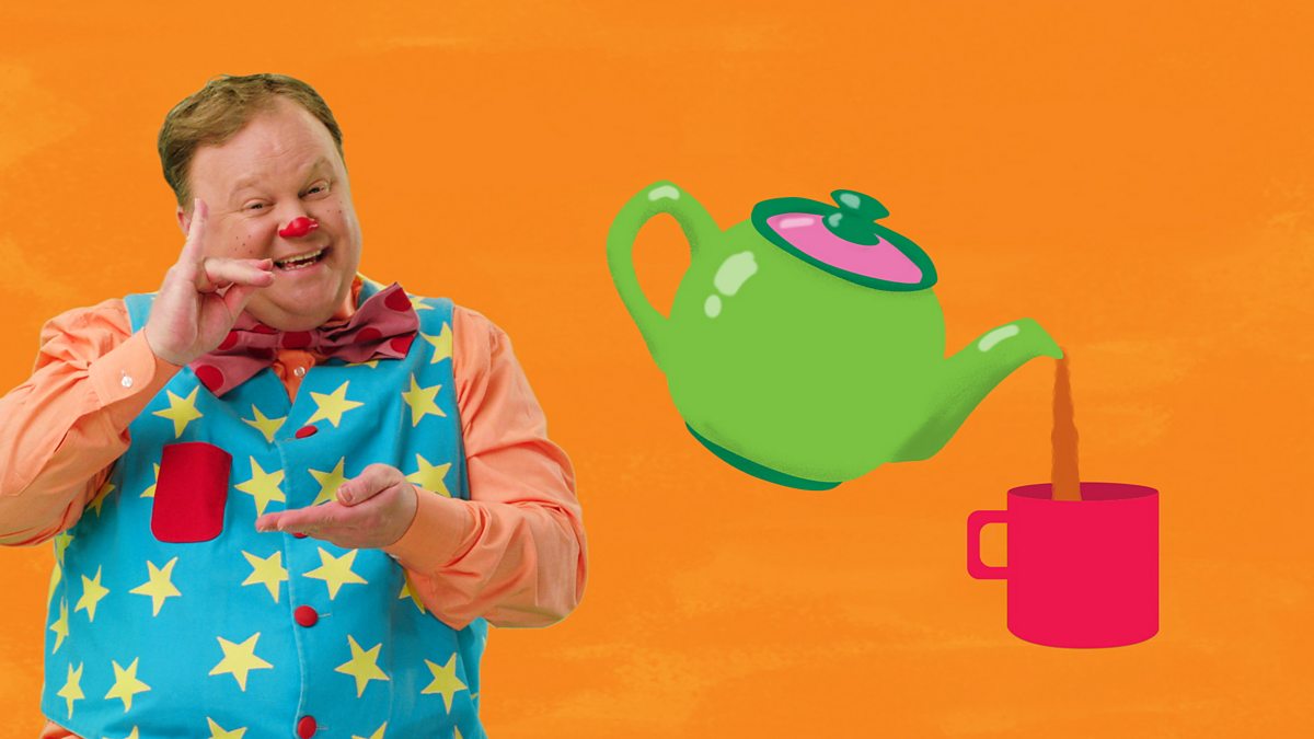 Mr Tumble - Songs: Polly Put The Kettle On - BBC iPlayer