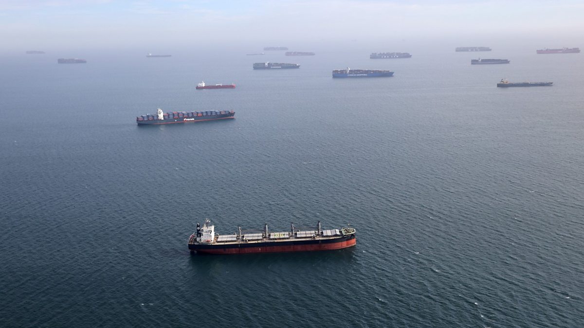 BBC World Service - The Real Story, Empty shelves and clogged ports