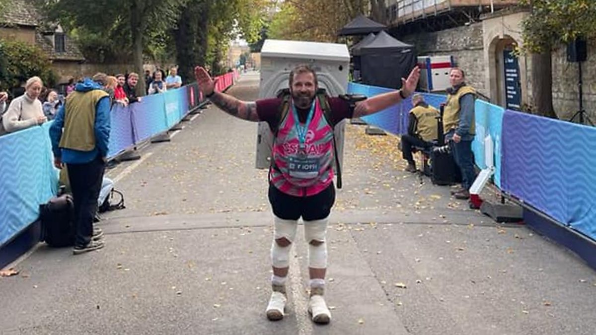 BBC Radio Oxford - Adam Ball, 18/10/2021, Running with a washing machine