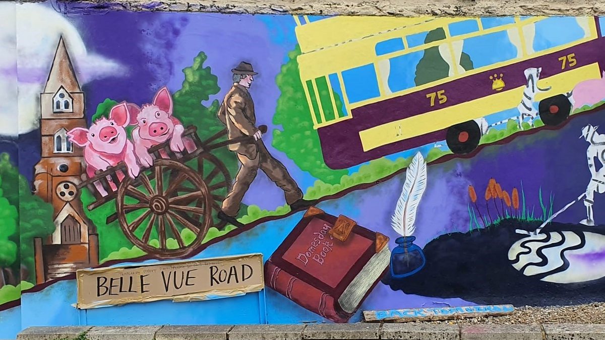 BBC Radio Wiltshire - Ben Prater, 12/11/2021, Swindon Graffiti