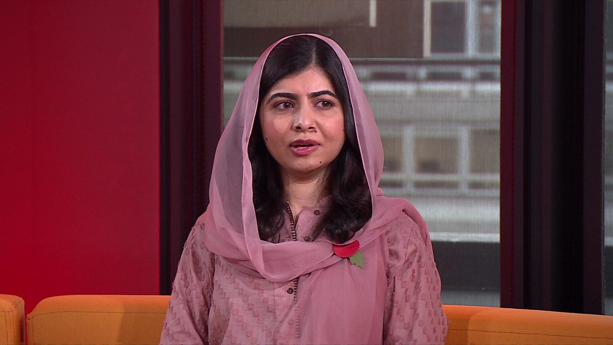 BBC One - The Andrew Marr Show, 14/11/2021, Malala Yousafzai on ...