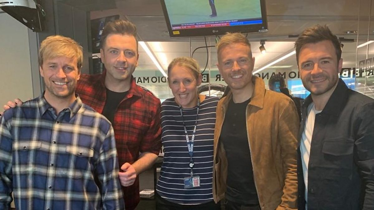 BBC Radio Manchester - Michelle Dignan, Westlife (25/11/2021), Westlife ...
