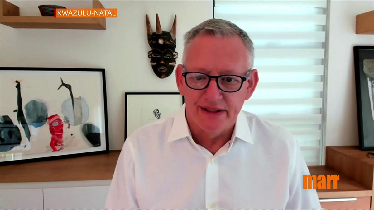 BBC One - The Andrew Marr Show, 05/12/2021, Professors Willem Hanekom ...