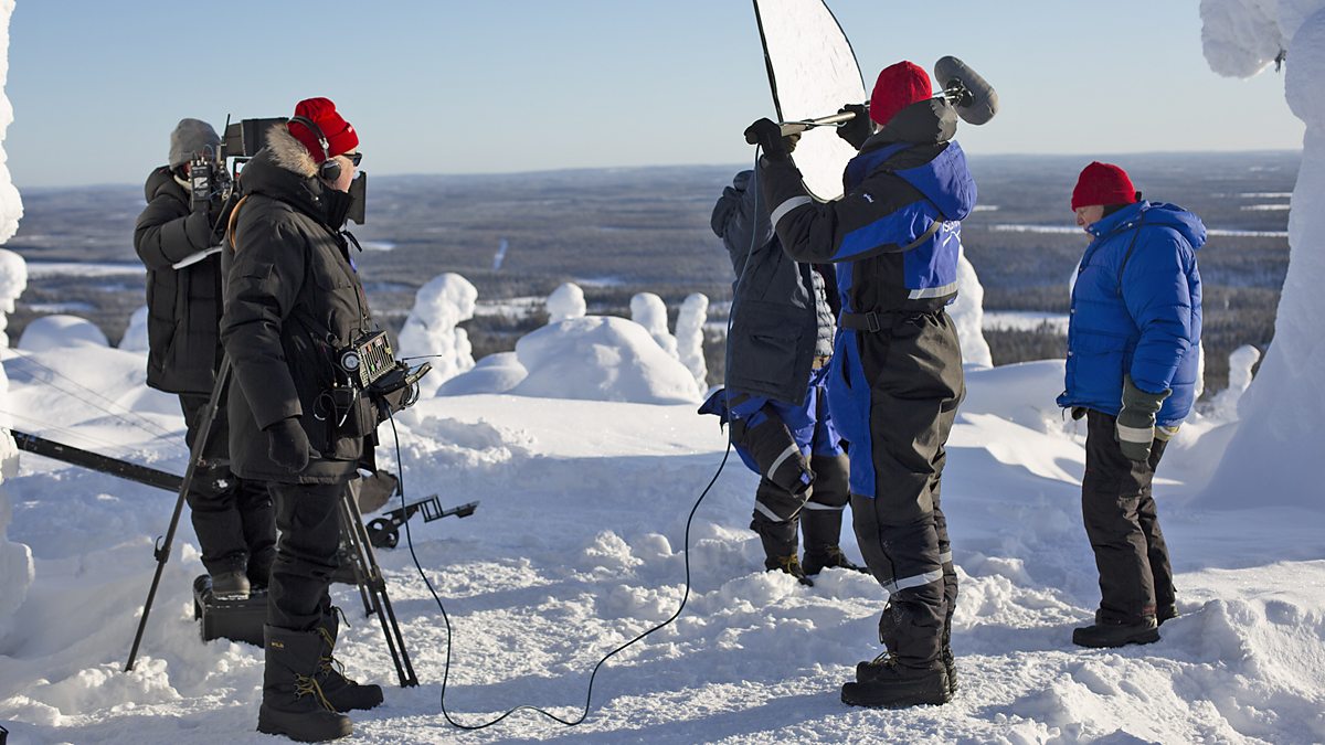 BBC One - The Green Planet - Attenborough filming in the Arctic Circle