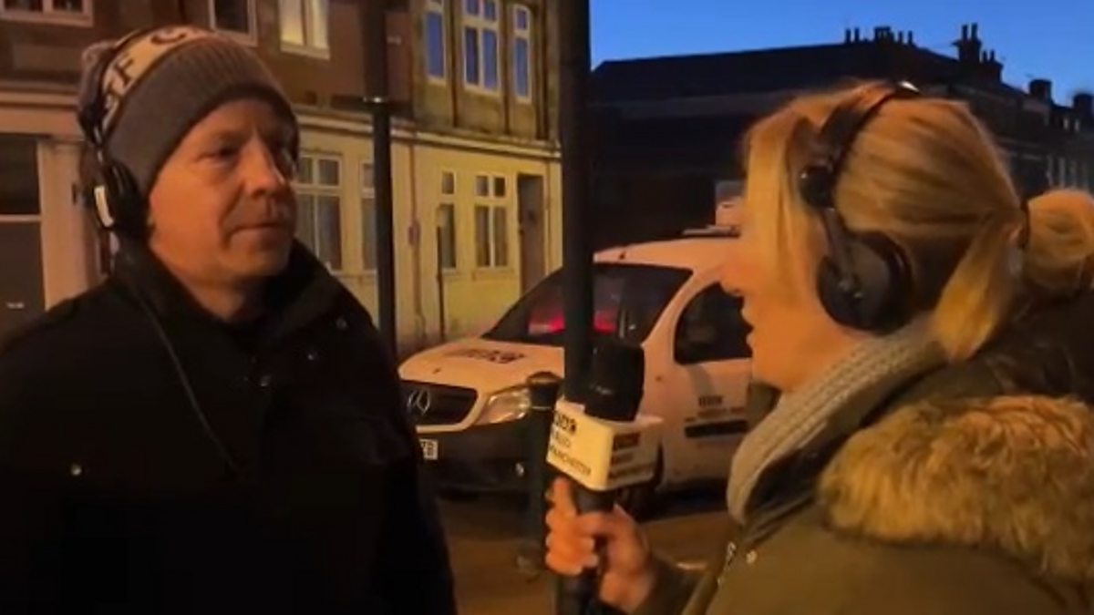 BBC Radio Manchester - Michelle Dignan, Live from Radcliffe (20/01/2022 ...