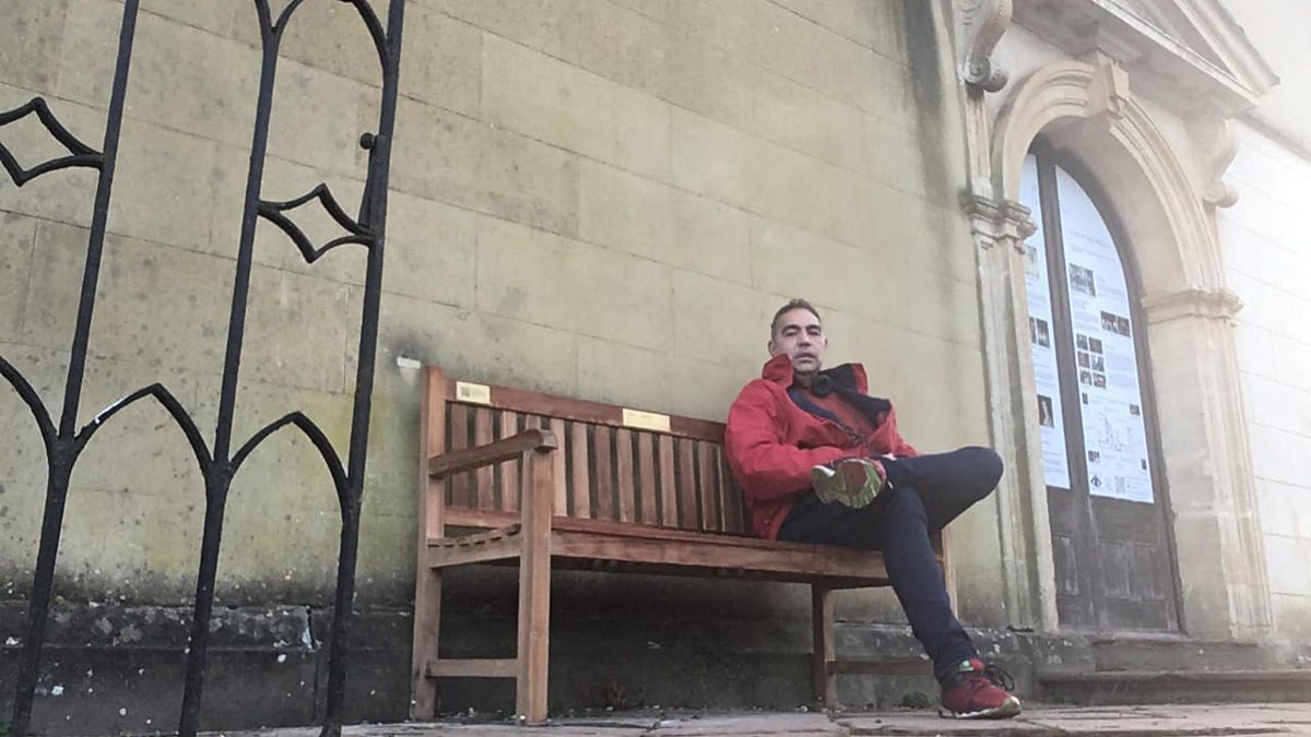 BBC Radio Bristol - Martin Evans, Martin live from The Afterlife bench ...