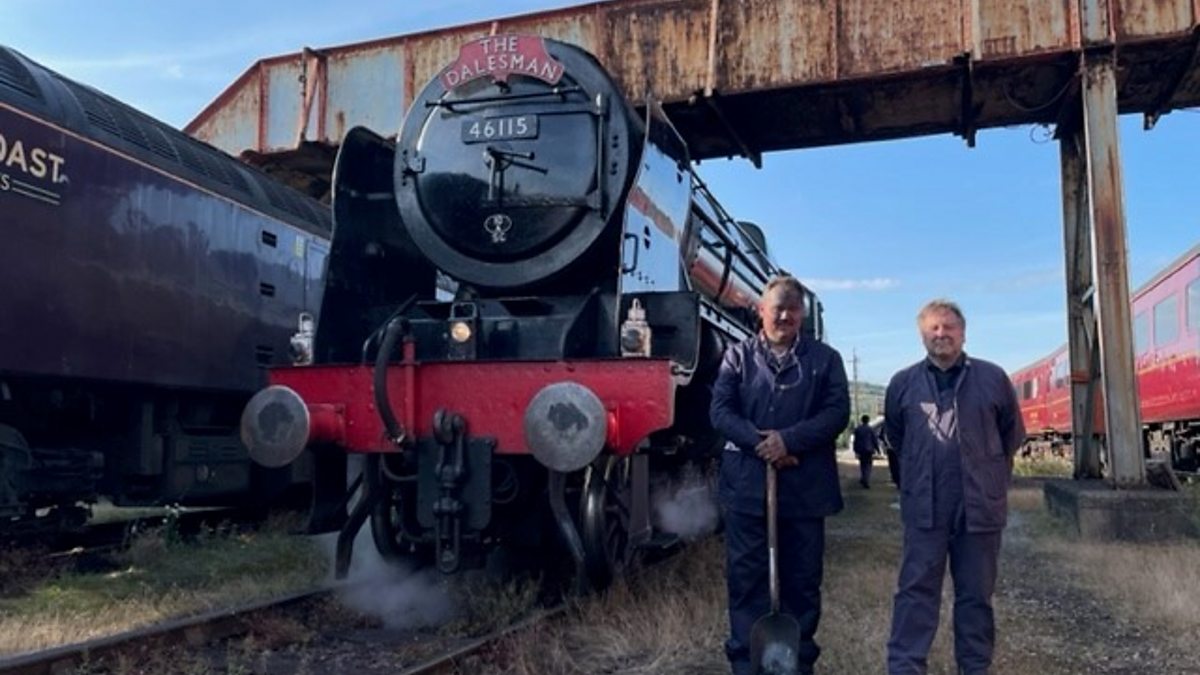 BBC Radio Cumbria - Darren Milby, What's it like to drive a steam ...