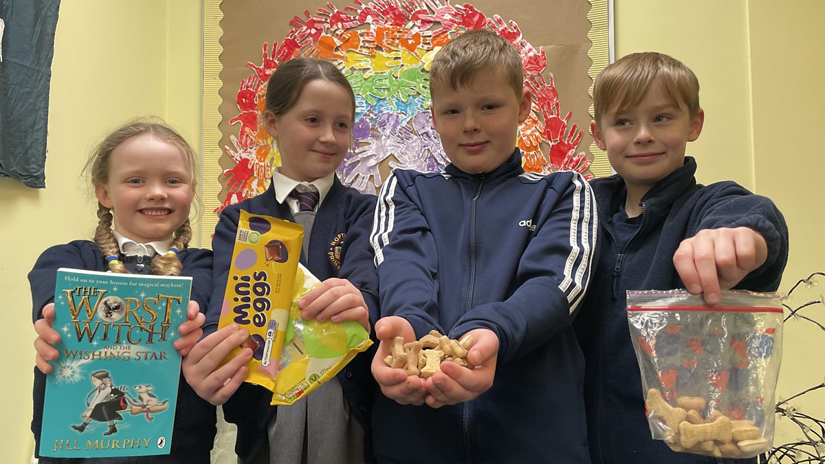 BBC Radio Norfolk - Chris Goreham, Hopton pupils raise money for ...