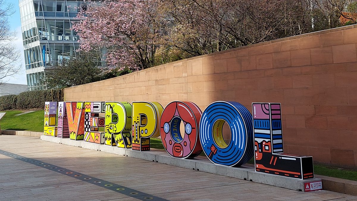 BBC Radio Merseyside - Lisa Marrey, The new LIVERPOOL sign at the heart ...