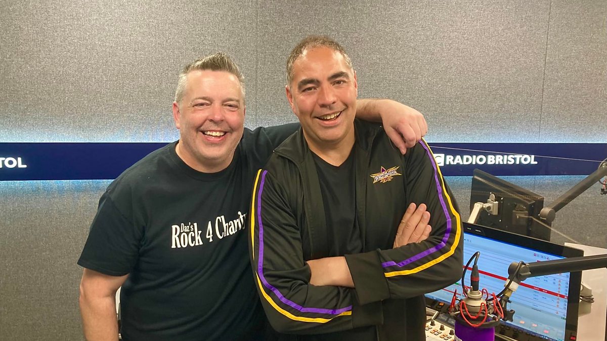 BBC Radio Bristol - Martin Evans, Martin with Daz Sims