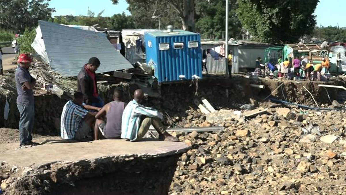 BBC World Service TV - The Breakdown, Kwa Zulu Natal floods