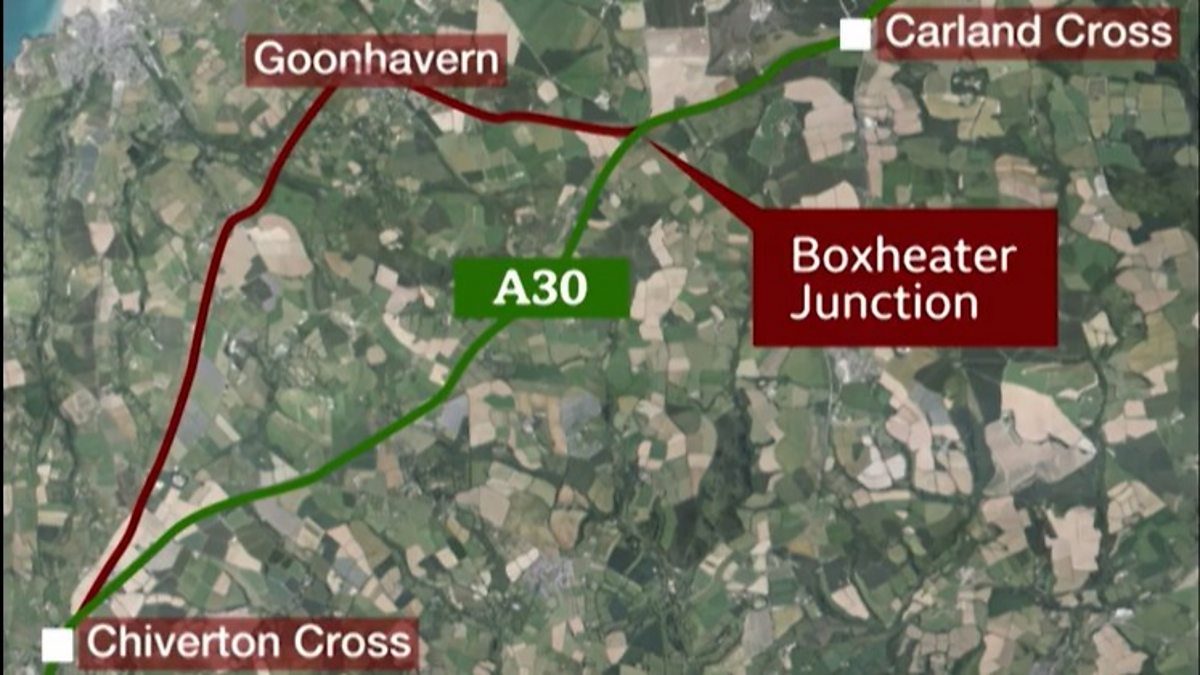 BBC Radio Cornwall - James Churchfield, 20/05/2022, A30 closed this weekend